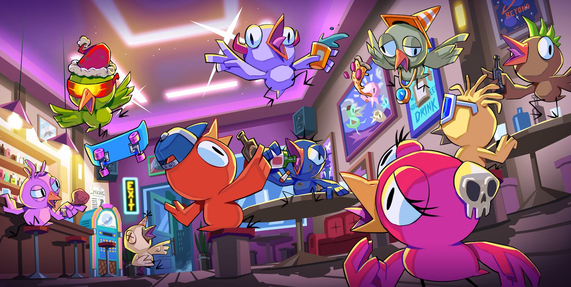 Crappy Birds - Fun & Social MMO game leveraging NFTs